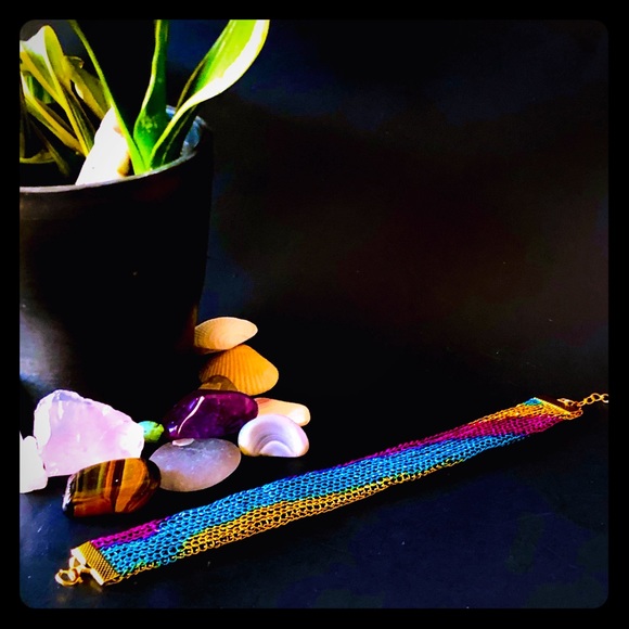 Mood:Dope | Jewelry | 8 City Lights Reversible Handmade Bangle Cuff ...